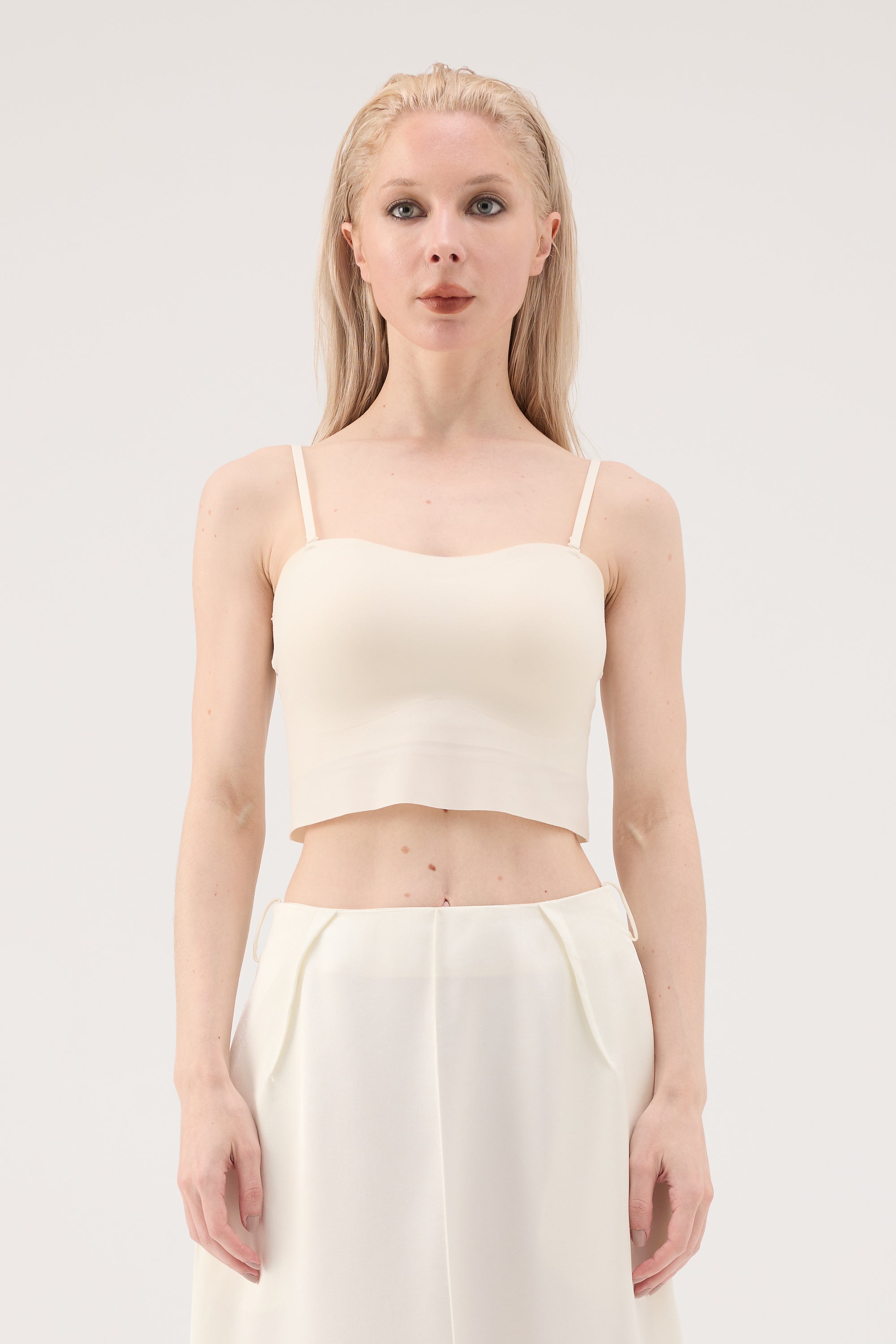 CloudTouch Seamless Bra Top - White | 雲感無痕美型Bra Top - 白 | MANICHIACHIA